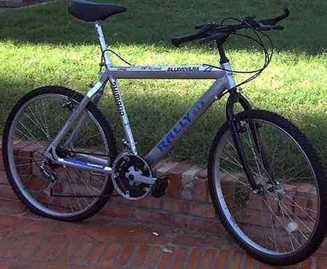Rally usa de aluminio a solo 349 pesos venta bicicleta btt
