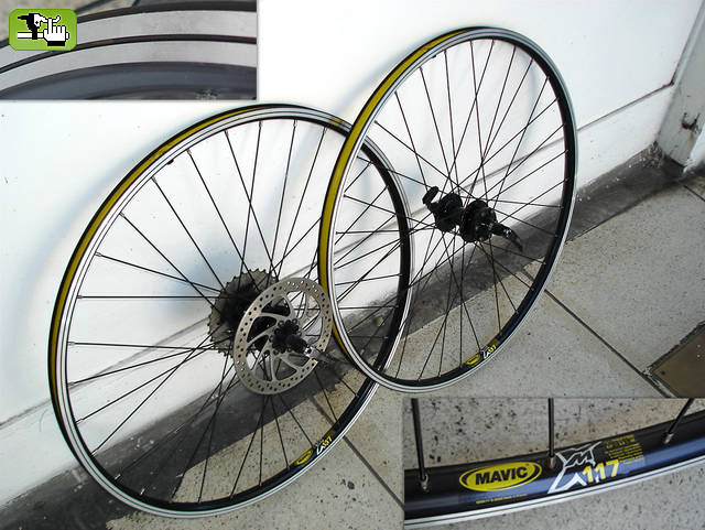 Ruedas Mavic 117 y Formula Disc venta bicicleta btt
