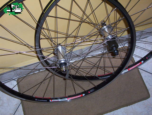 ruedas alex rims adventurer mazas shimano usada en venta BTT