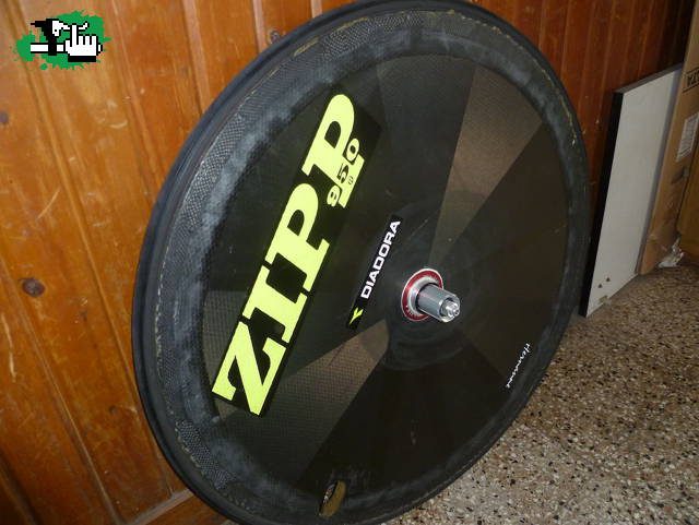 zipp 950 tapada usada