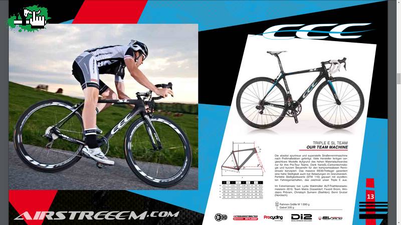 Airstreeem Triple EEE Superlight Team Machine usada Bicicleta en Venta ...