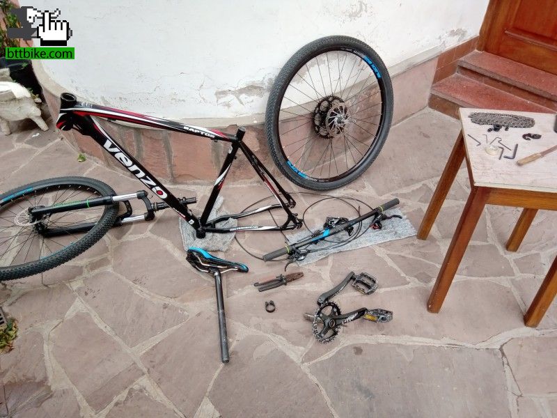 Permuto cuadro r29 Venzo Raptor XL usada Bicicleta en Venta - BTT